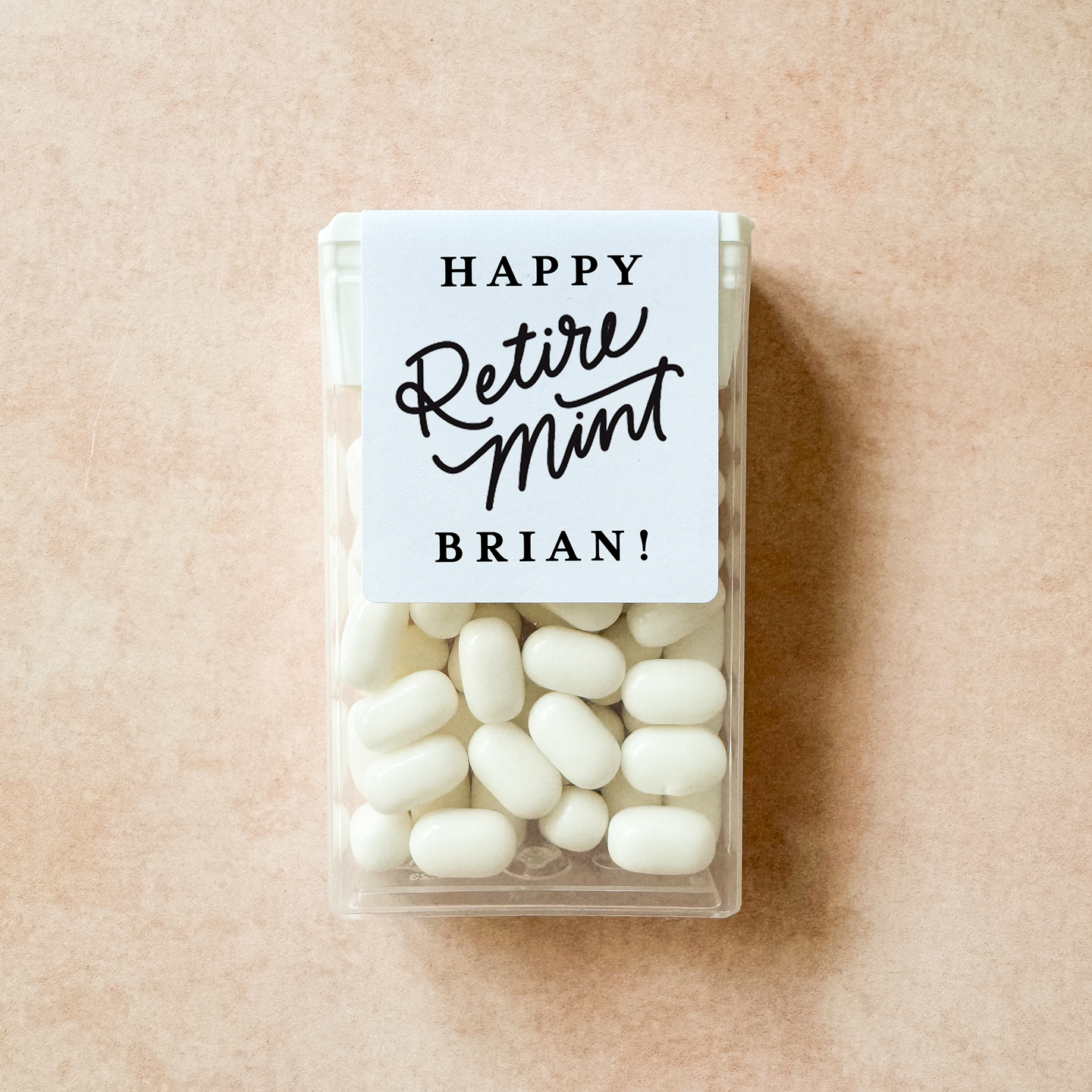Retire-MINT Custom Tic Tac Labels - Retirement Party Favors – Plum ...