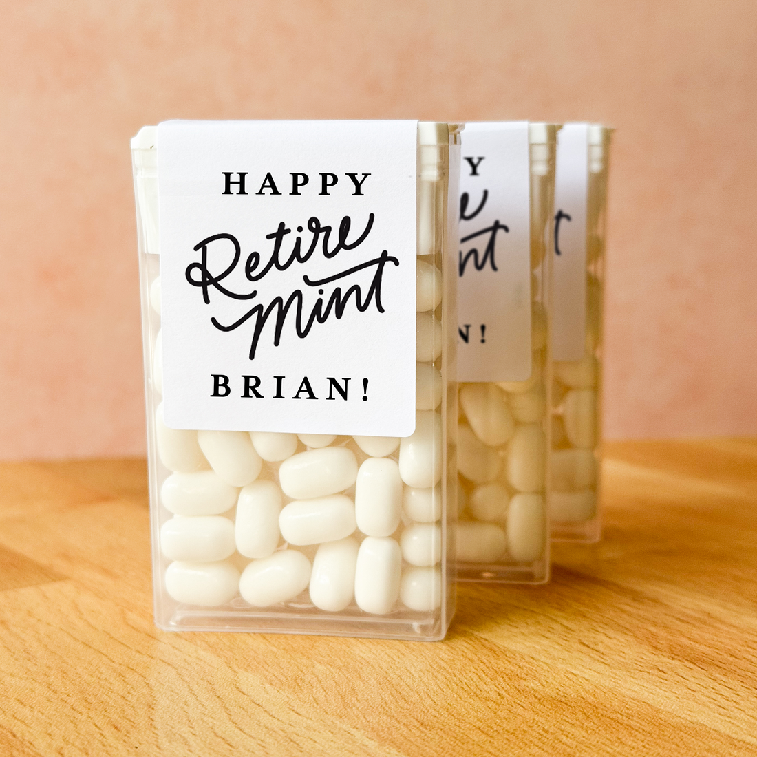 Retire-MINT Custom Tic Tac Labels - Retirement Party Favors – Plum ...