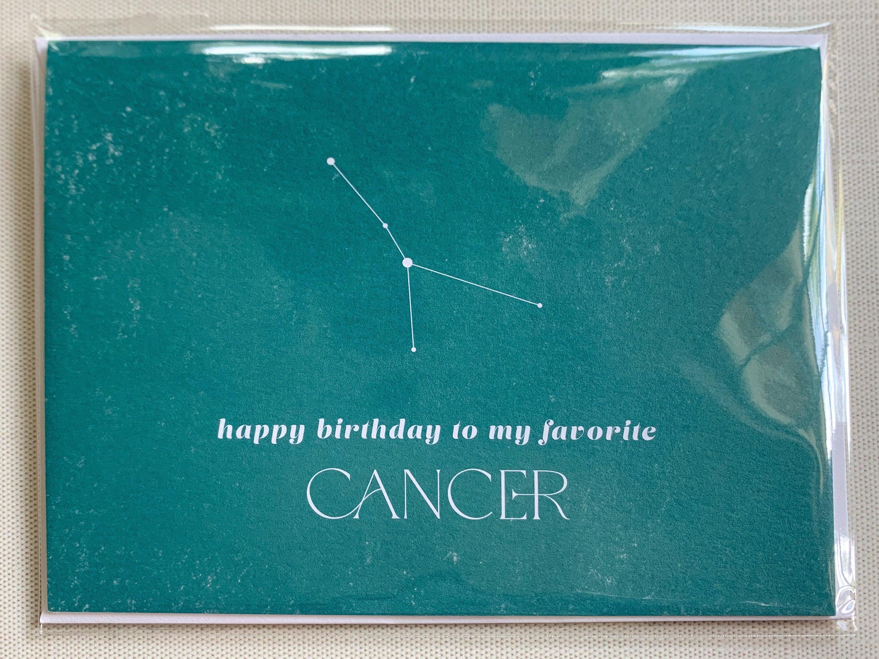 Cancer Birthday